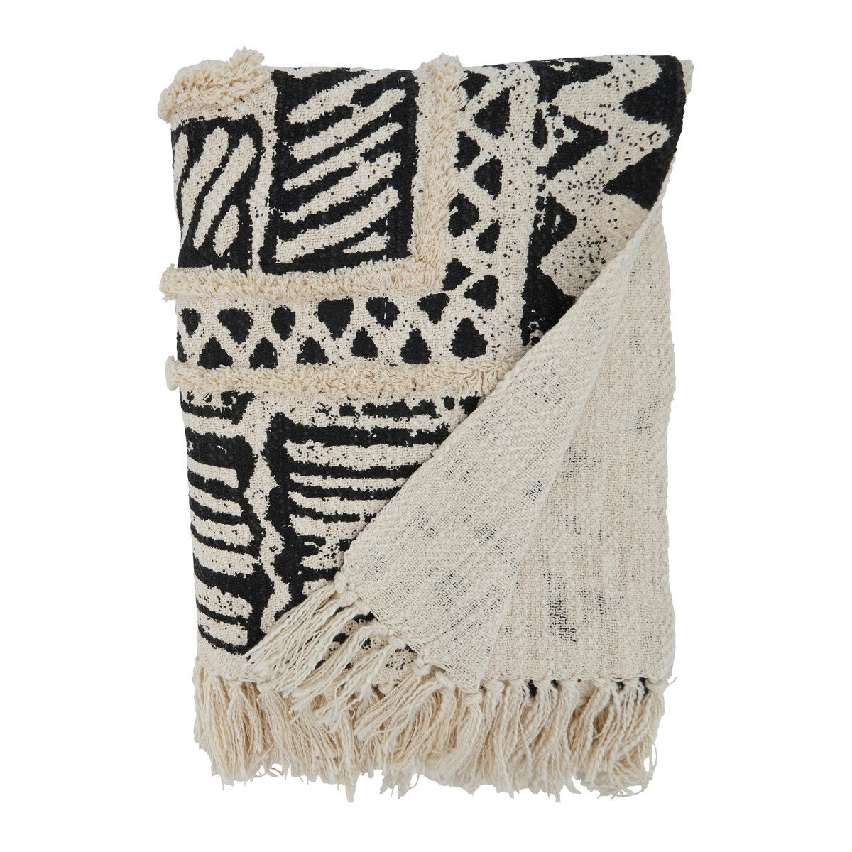 Saro Sevan 100% Cotton Throw | Wayfair